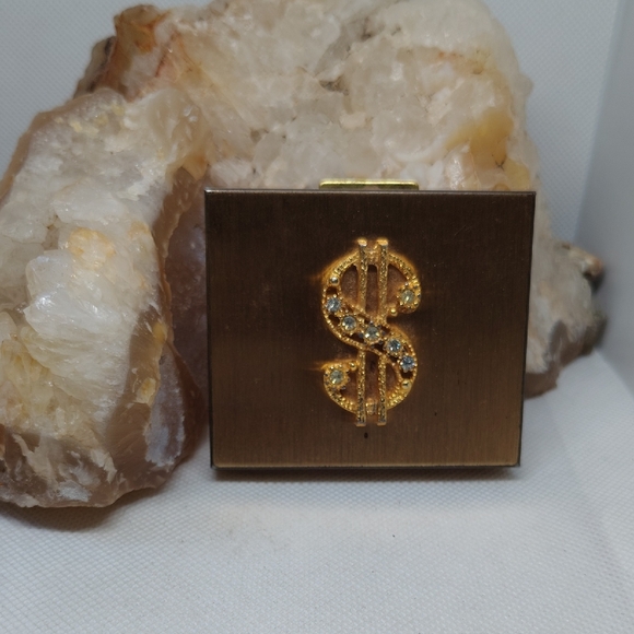 Accessories | Vintage Gold Tone Dollar Sign Coin Holder Money Clip ...